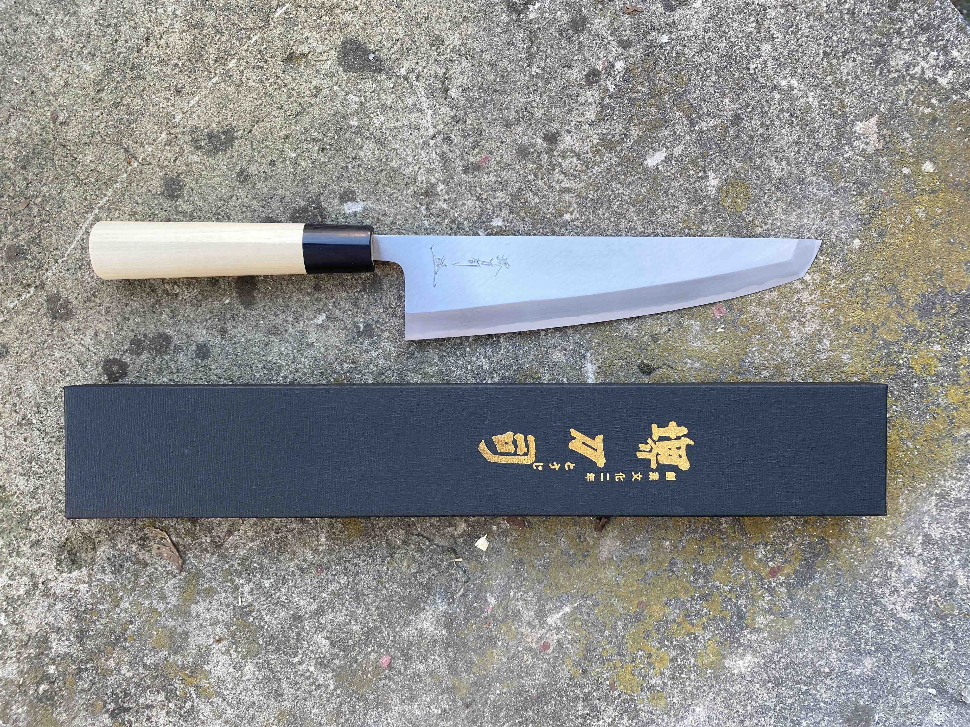 Tohji Sakimaru-Gyuto Shirogami #1 220 mm – OsterRob